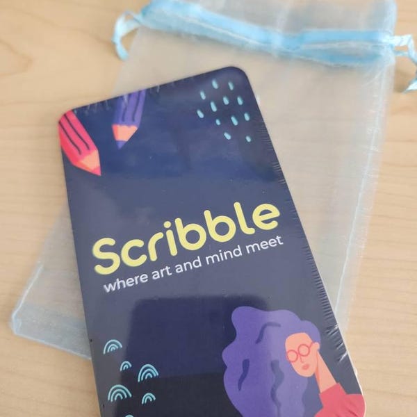 Scribble Deck | Prompt Cards for Mental Health | Drawing and Journaling ...