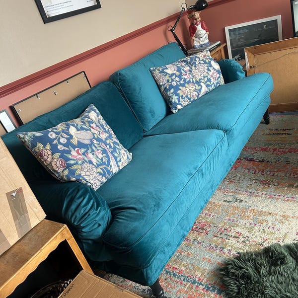 Stocksund 3 Seat Sofa Cover (199cm Full Width ), Ikea Stocksund Sofa ...
