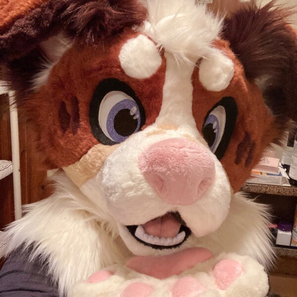 Cyber Kitty Fursuit Head - Etsy