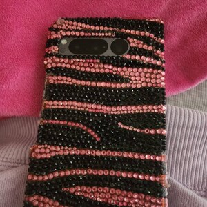 Zebra Sparkle Phone Cases Unique Handcraft Crystal Phone Covers Hot ...