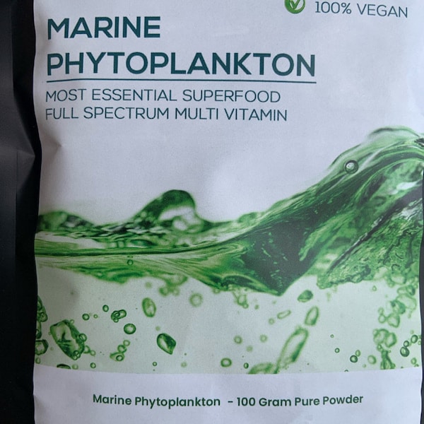 Marine Phytoplankton Powder 500 Gram - Etsy