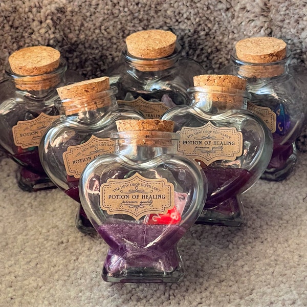 D&D Potion Label Sticker Sets - Etsy