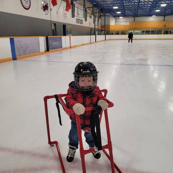 Whiz Kid Ice Skating Trainer With Harness for 2 to 6 Year Olds. Watch ...