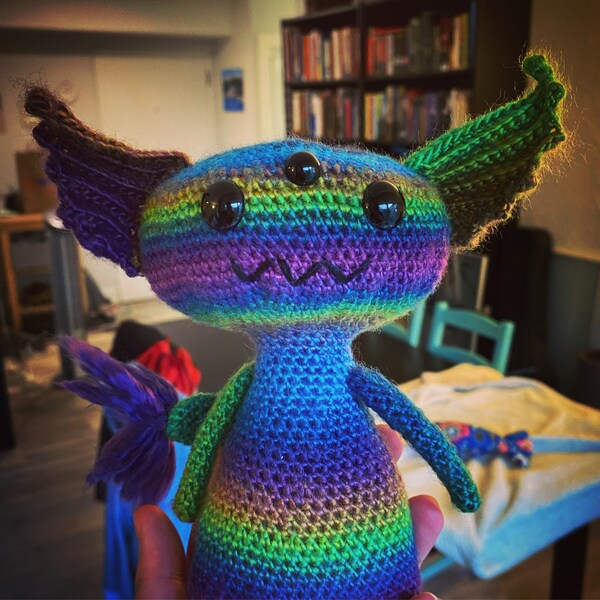 Crochet Pattern for Imp, Funny Little Impkin Instructions, Amigurumi ...