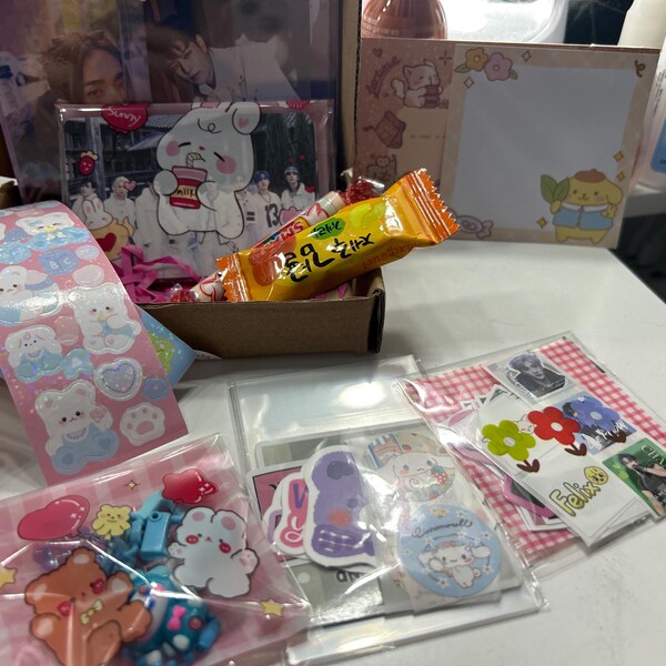 Kpop Box Gift for Kpop Fans Handmade Accesories K-pop Merch - Etsy
