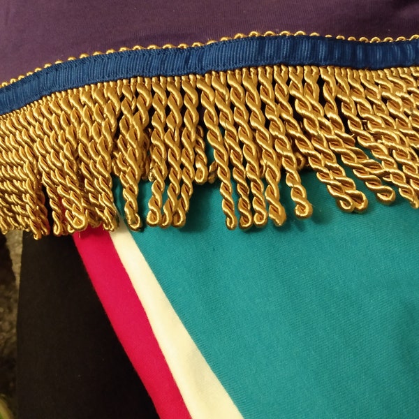 Hebrew Israelite Clothing With Fringes, Bundle of 5 Multicolor ...