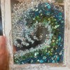 Ocean Wave Window/rustic Beach Wall Hanging/resin Wave Window/wave Art ...