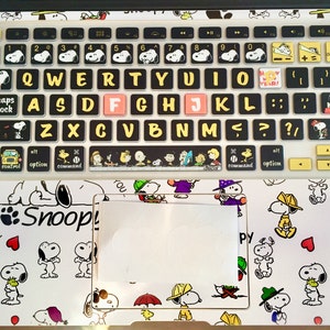 Snoopy Keyboard Sticker/cover for Macbook Pro and Air Decal - Etsy