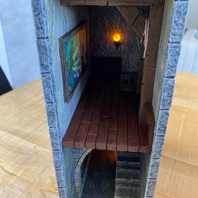 Infinity Mirror Book Nook Shelf Insert / Diorama RPG - Etsy