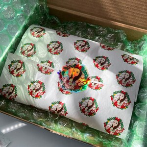 Branded Tissue Paper, Custom Tissue Paper, Full Color Tissue Paper ...