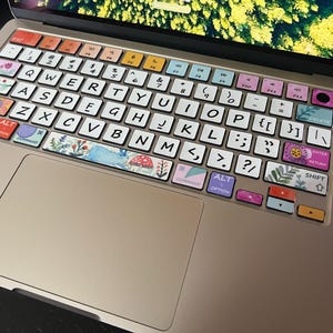 Car Light Surface Book Individual Keys Stickers Surface Pro Keyboard ...