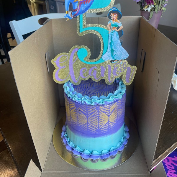 Princess Cake Topper, Number Cake Topper - Etsy Canada