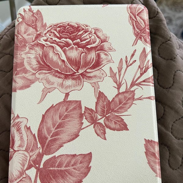Classical Roses Personalization All New Kindle 12th Generation 2024 ...