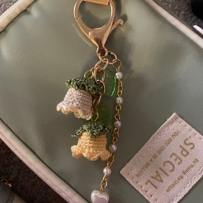Micro Crochet Keychains with Customizable Crochet Charms - Etsy