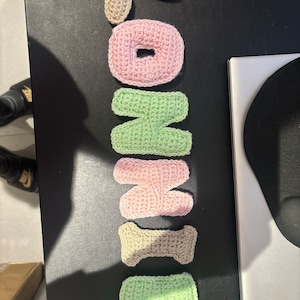 Alphabet and Math Bundle Crochet Patterns Soft Plush Letters Soft Plush ...