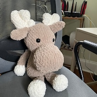 Manny Moose CROCHET PATTERN Amigurumi Crochet Pattern PDF - Etsy Canada