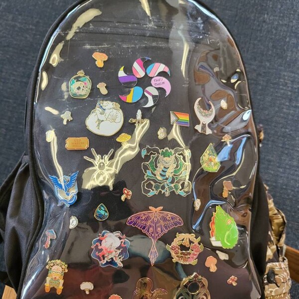 The Showcase 3.0 - Ita Bag, Pin Display Bag, Clear Pocket Display ...