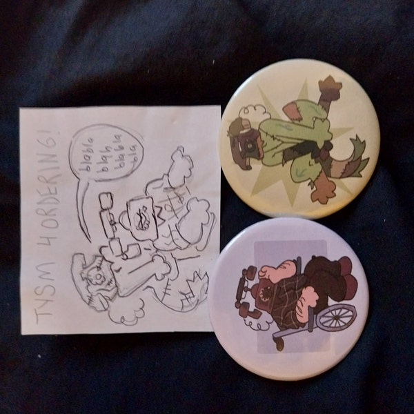 Pins / Buttons - Wave 1 [DIALTOWN] - Etsy