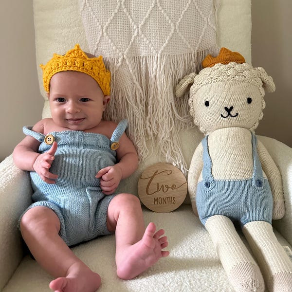 Preemie Boy Clothes| Newborn Photo Outfit | Baby Boy Clothes| Hand Knit ...