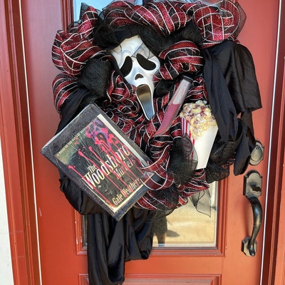 Pennywise Wreath. IT Wreath. Halloween Wreath. Youll Float Too. Horror ...