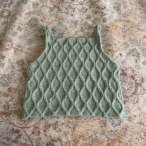 Aviva Wrap Top Knitting Pattern Top Down Knit Seamless Knit Knitted ...