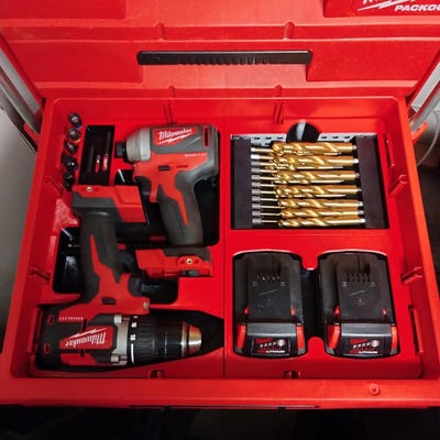 M18 Gen2 Drill / Impact Driver Combo Insert for Packout 3-drawer Tool Box 48-22-8443 - Etsy