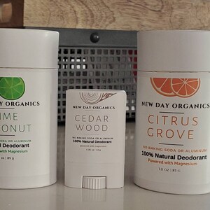 All Natural Deodorant No Aluminum No Baking Soda Deodorant - Etsy