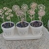 Wooden Birth Flowers Single Stem Wood Flowers Birth Flower Bouquets - Etsy