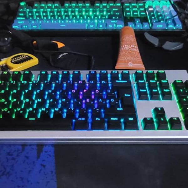 Sonic the Hedgehog Characters Backlit Keycap Pack | Mechanical Keyboard ...