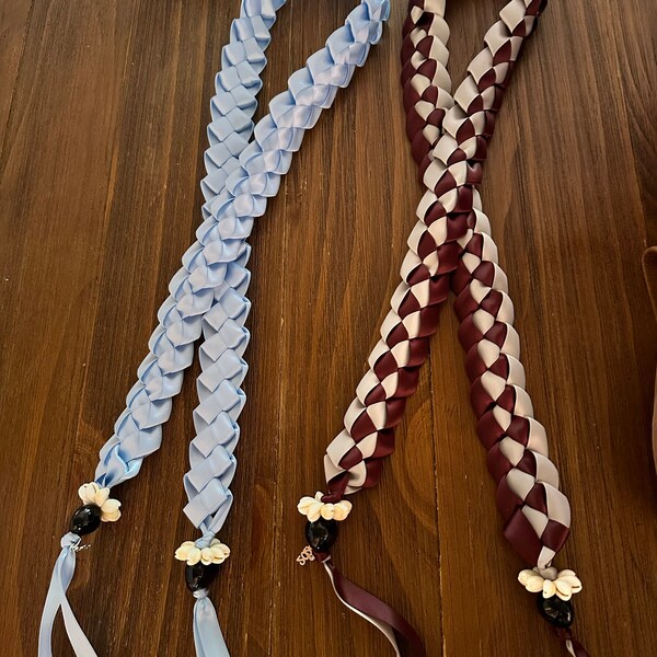 MADE TO ORDER Customized Double Pikake Eyelash Lei With a Variety of ...