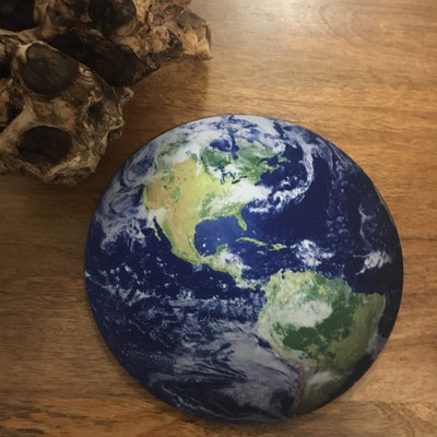 Mouse Pad, World, Earth, Globe Mousepad Round, Rectangle Custom Mouse ...