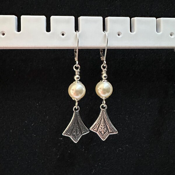 Regency Style Earrings, Vintage Drop Earrings, Edwardian Earrings ...