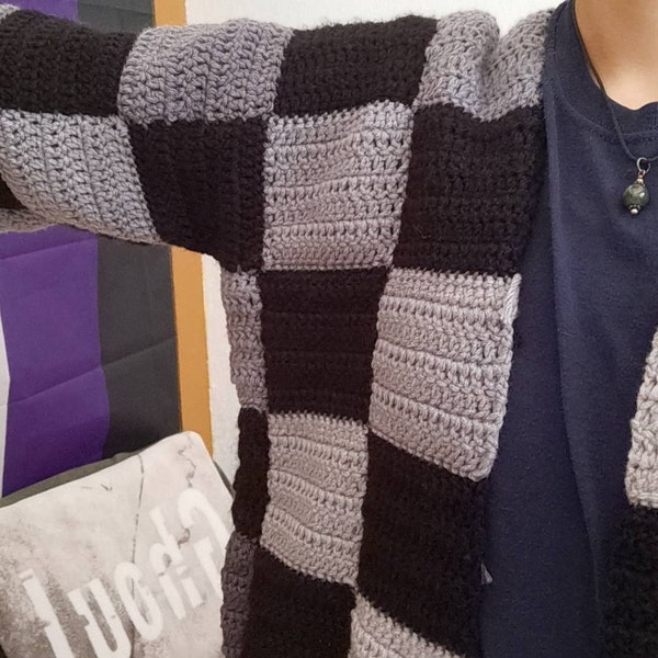 Crochet Patchwork Cardigan Pattern - Etsy