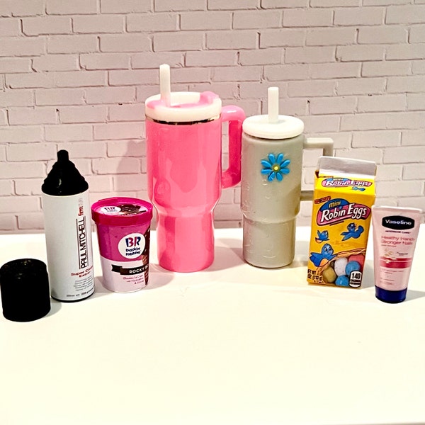 Miniature 1:6 Lotion, Pretend Play Doll House Minis, Elf, Diorama ...