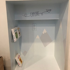 Flying Paper Airplane Wall Sticker With Personalized Name | Etsy