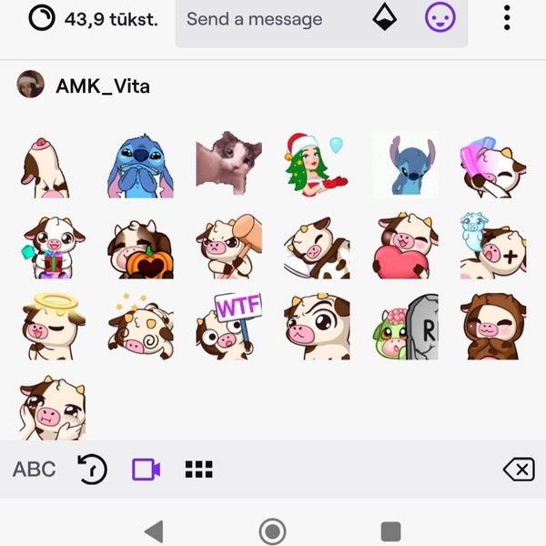 Animated Cow Emote-dance Emote - Etsy