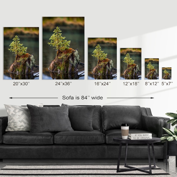 Portrait Canvas Wall Art Size Guide, Canvas Print Size Guide, Wall Art ...