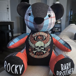 Memory Bear Keepsake - Etsy