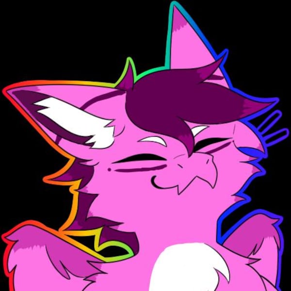 Digital Protogen Furry Emote/sticker Bases (pack 1) - Etsy