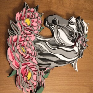 Sloth 3D Layered SVG for Cardboard / Sloth 3D Papercraft / SVG - Etsy