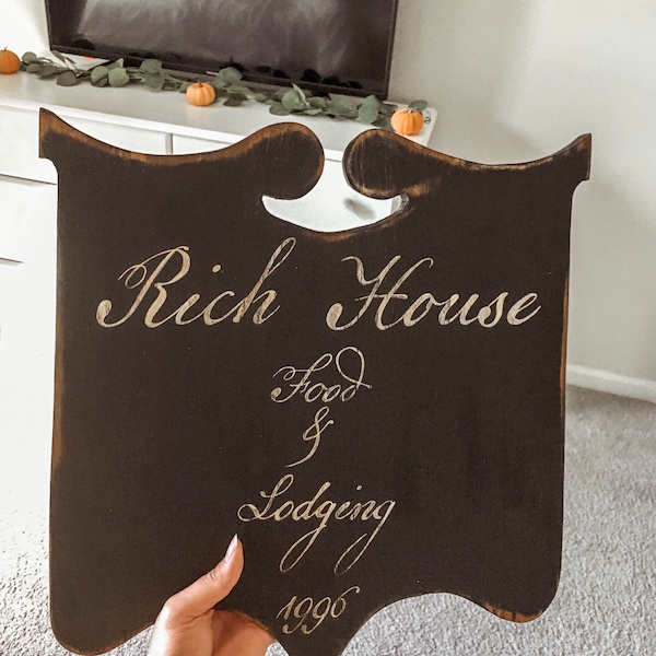 Primitive Colonial Tavern Style Sign - Etsy