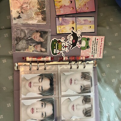 A5 Kpop Photocard Binder Custom Deco K-pop Collect Book - Etsy