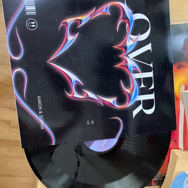 Full Custom Vinyl Record, 12in LP, Personalized Vinyl Record, Custom ...