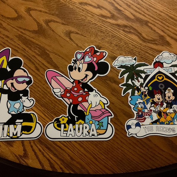 Disney Very Merrytime Cruise Door Magnet, Personalized, Mickey ...