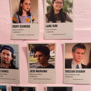 Minimalist the O.C Characters Poster Print Pack Set of 12 - Etsy