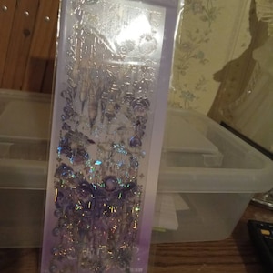 LED Christmas Bow String Lights DIY Lace Ribbon Tree Ornaments Holiday ...