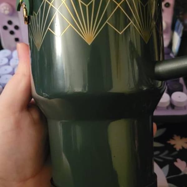 Green Elphaba Stanley Silicone Boot Tumbler Protector - Wicked Green B ...