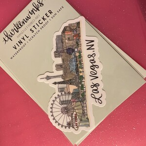 Savannah Georgia Skyline Sticker - Etsy