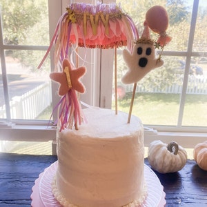 FRINGE CAKE TOPPER // Fancy Free Finery X House of Fete | Etsy