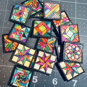 DIY Barn Quilt Painting Kit DIY Mosaic Craft Barn Quilt Kit - Etsy